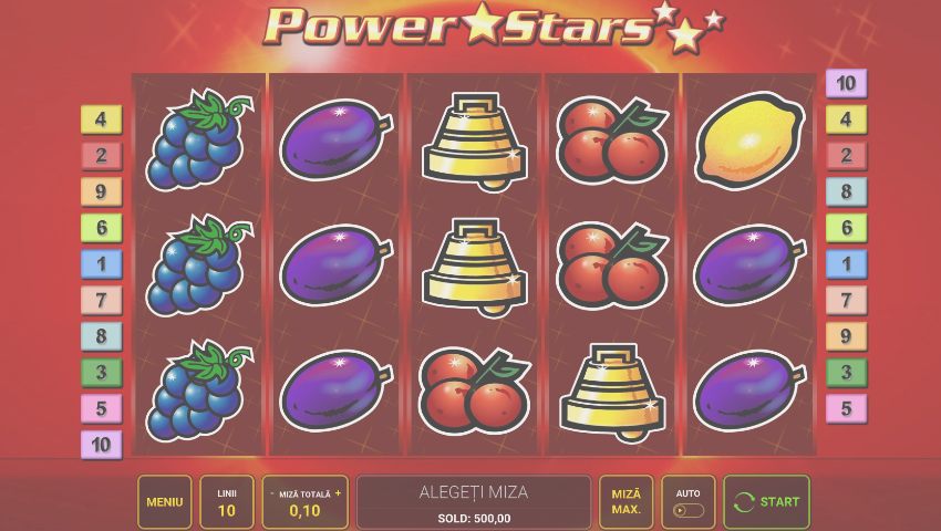 Power Stars Gratis Joacă noul slot Novomatic gratuit