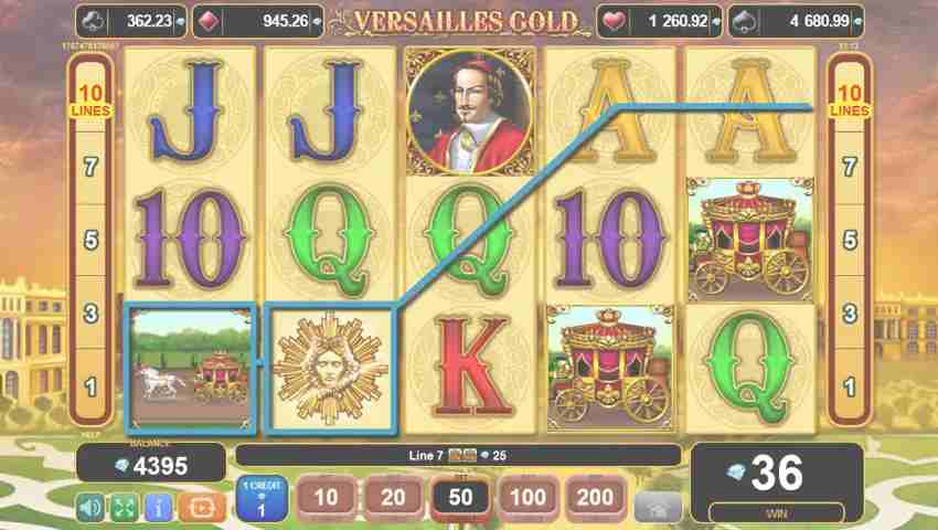Versailles Gold Gratis - Slot EGT online cu dublaje