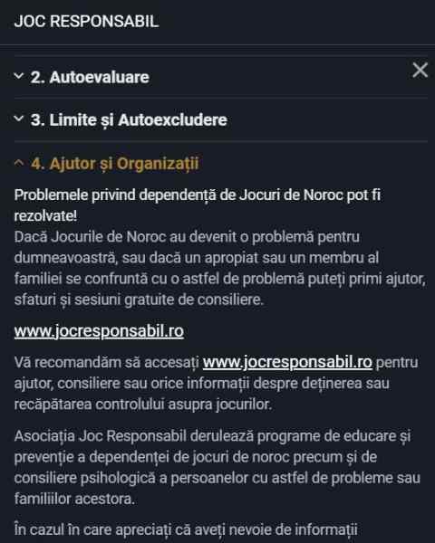 Închidere Cont Las Vegas - Joc Responsabil Las Vegas