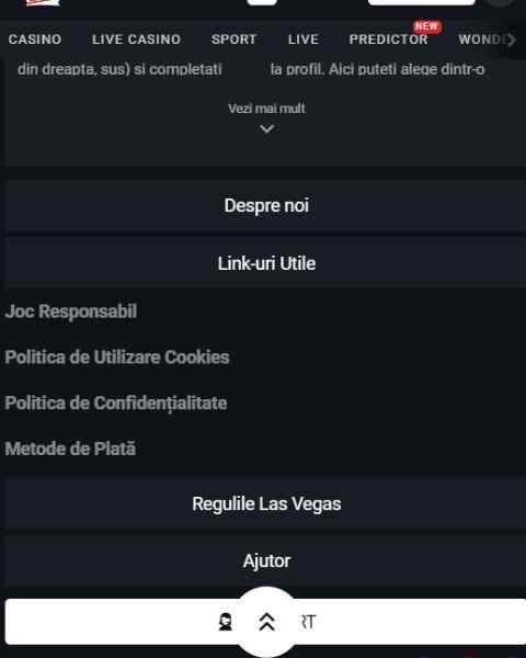 Închidere Cont Las Vegas - Joc Responsabil Las Vegas