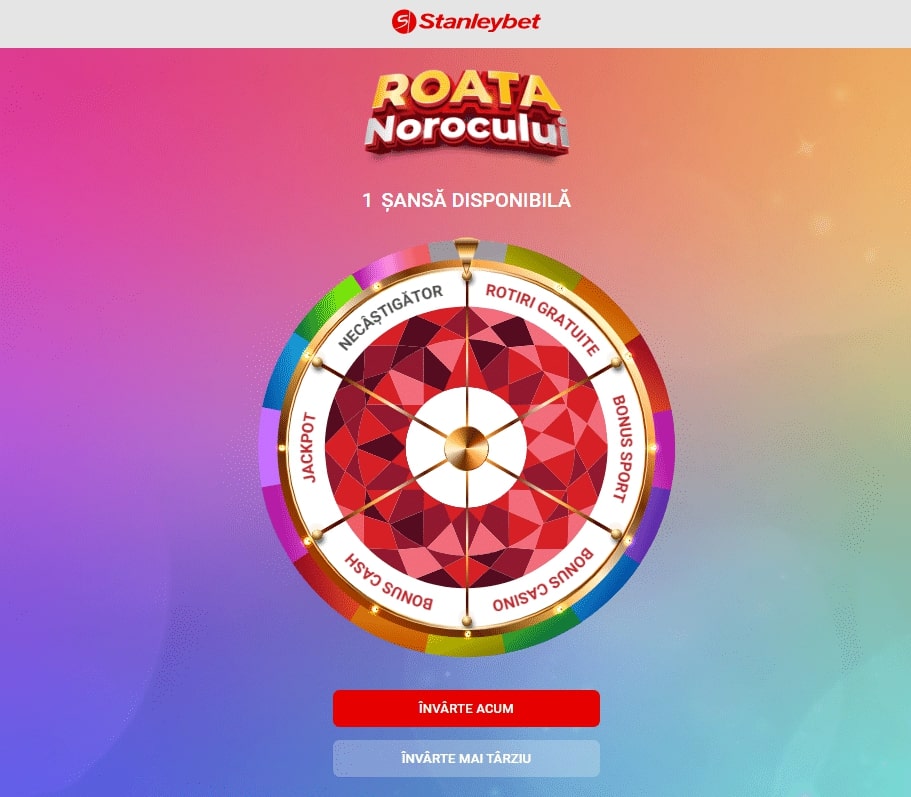 Promoții cu Premii Stanleybet - Spin Festival & Bet Festival