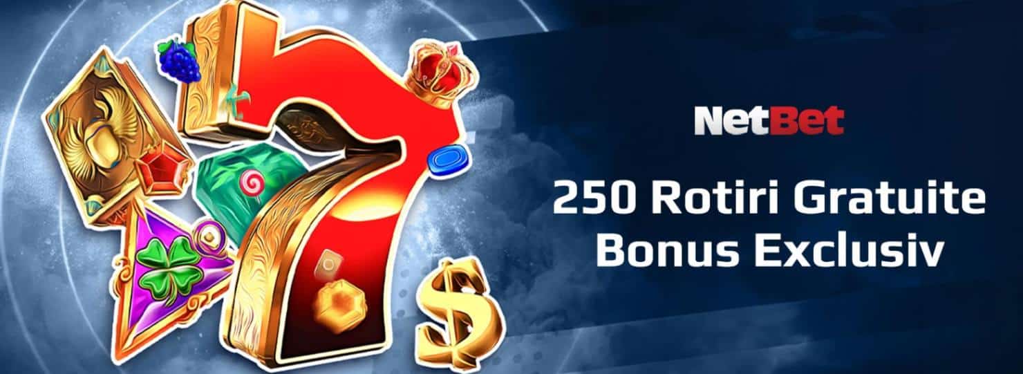 Cod Bonus Netbet 2025 – 250 Rotiri Gratis Bonus Exclusiv